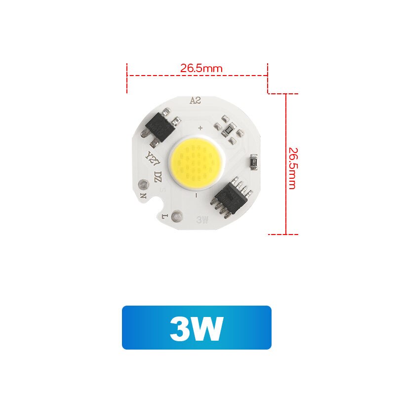 LED COB Chip 20W 30W 50W 220V Smart IC No Need Dri... – Vicedeal