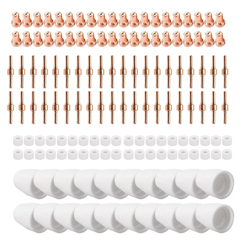 140Pcs LG-40 PT-31 Plasma Electrode Tip Nozzle for... – Grandado
