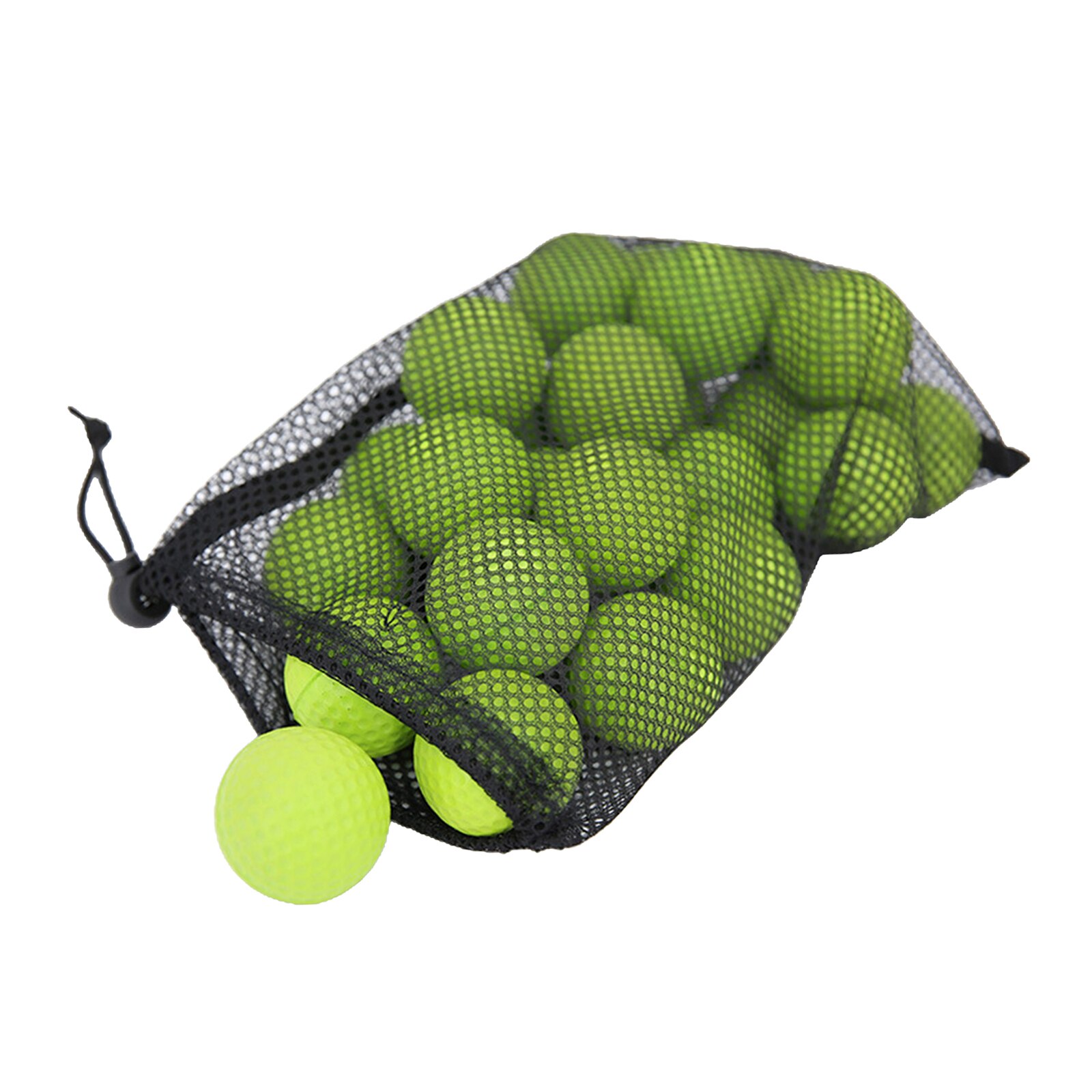 Pack of 24 Golf PU Practice Balls Green Indoor Out... – Grandado
