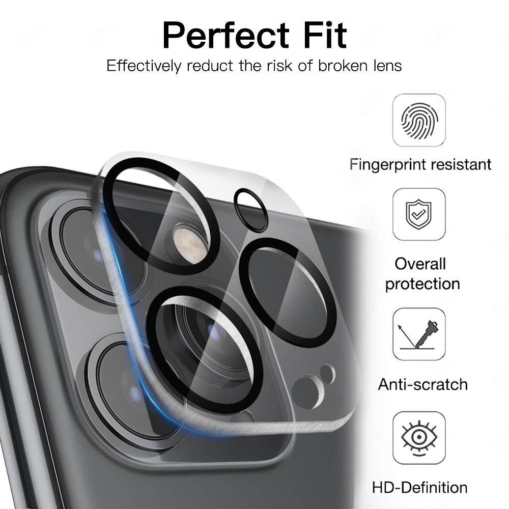 5/1PCS Tempered Glass Camera Lens Protector For iP... – Grandado