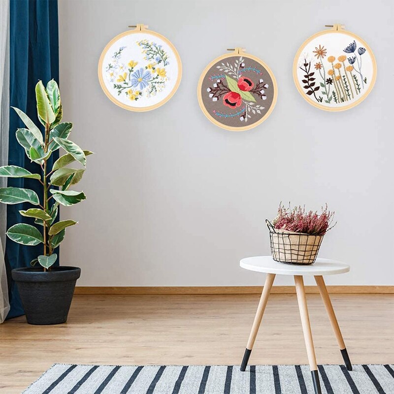 Embroidery Starter Kit 3 Sets Cross Stitch Kit Inc... – Vicedeal