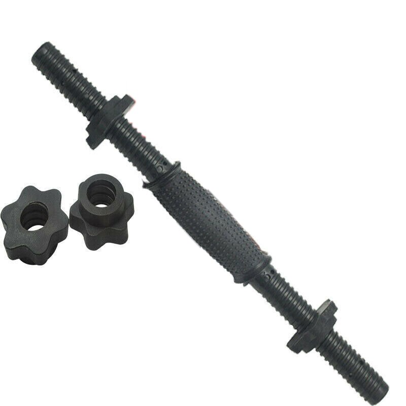 17.7inch Dumbbell Bars Threaded Dumbbell Handle Se... – Grandado