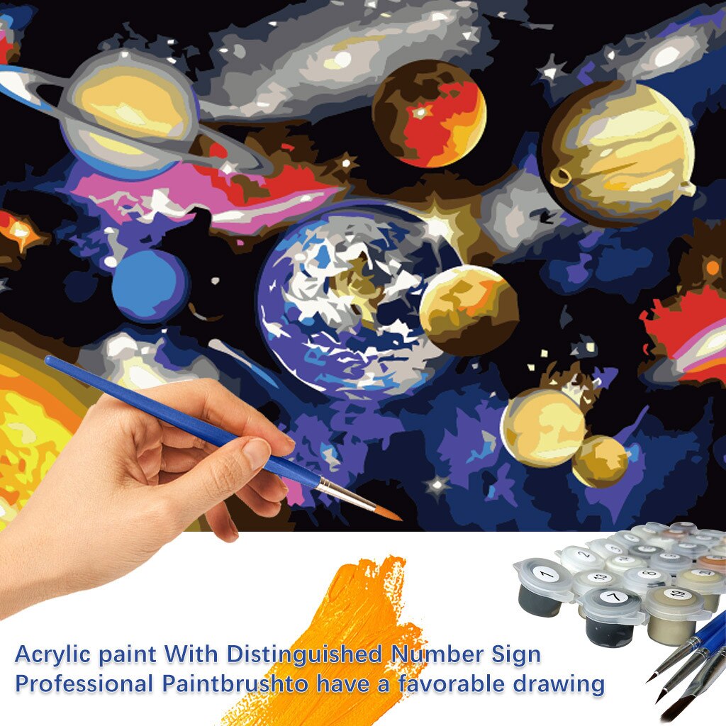 Diy Pigment Painting Charming Kit Coloring Picture... – Grandado