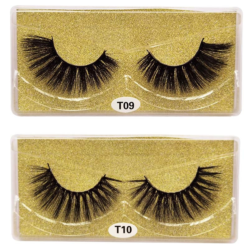 Eyelashes 20 30 40 50 100pcs 3d Mink Lashes Natura Grandado