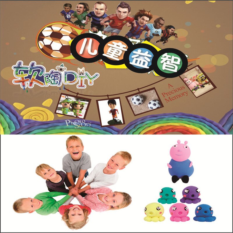 5Pcs/Set Clay Colorful 2019NEW Househould DIY Soft... – Grandado