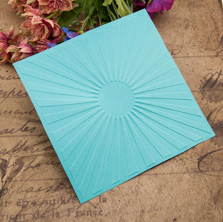 1 Pcs Cute Warm Rays of The Sun Embossing Folders ... – Grandado