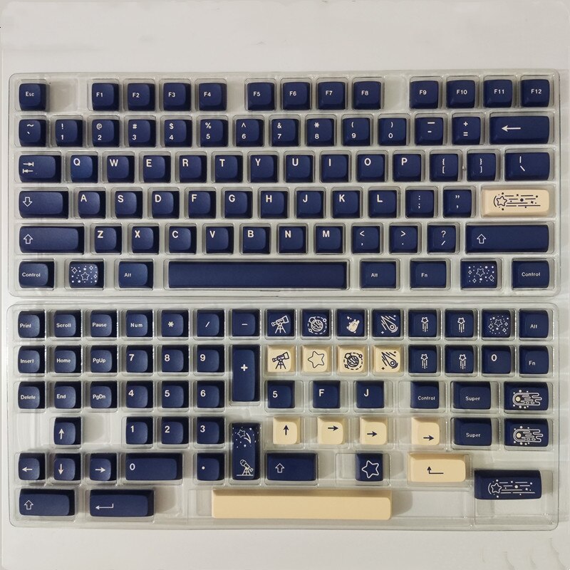 Beautiful Stargaze Theme GMK Keycaps Dye Sublimati... – Grandado