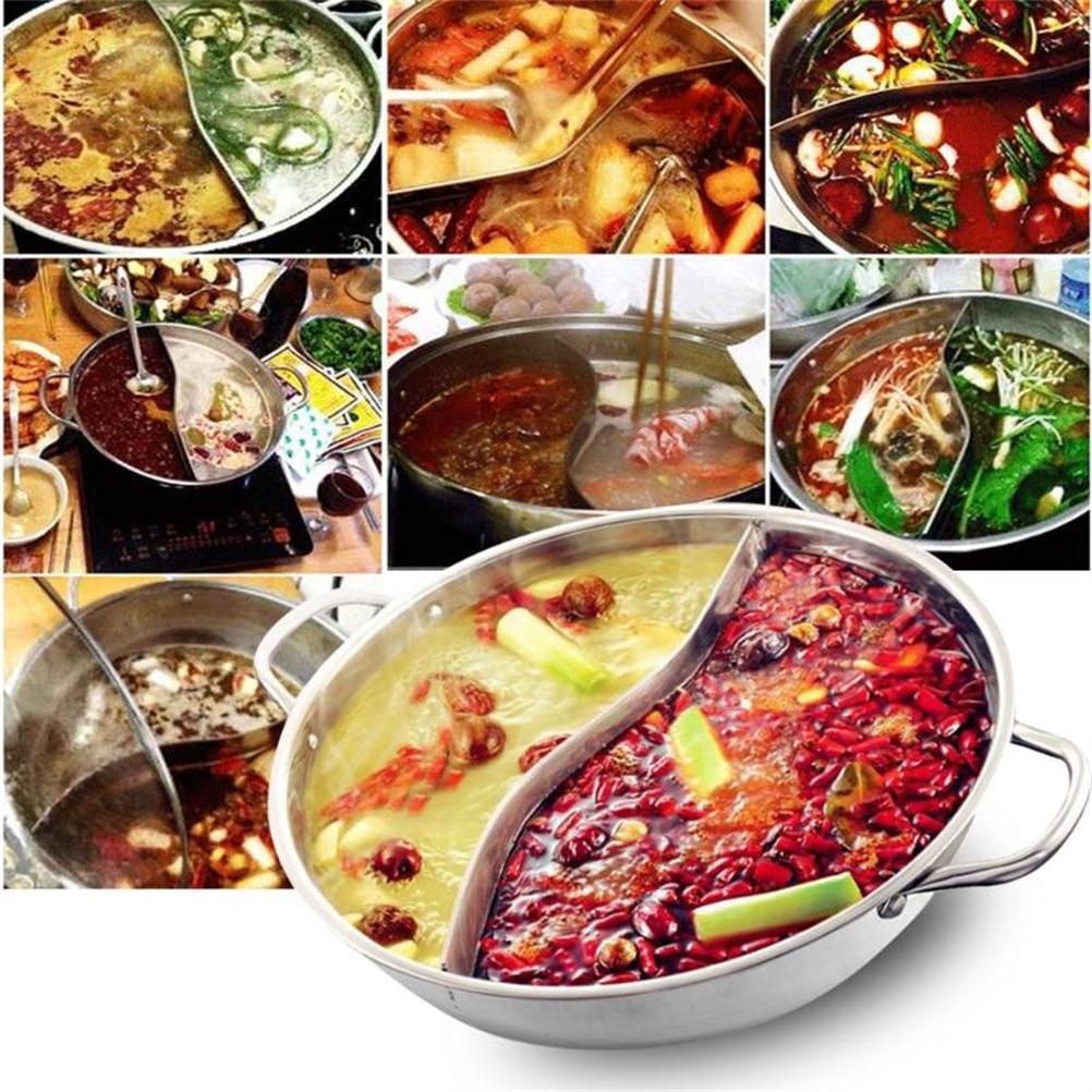 Stainless Steel Pot Hotpot Induction Cooker Gas St... – Grandado