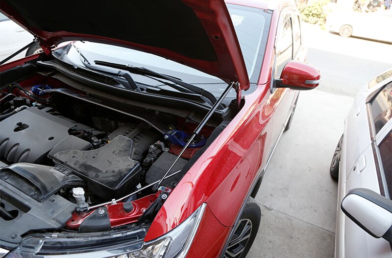 Voor Mitsubishi Outlander Auto Auto Refit Voor Kap... – Grandado