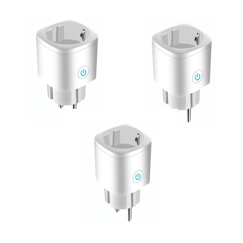 Smart WiFi Plug Adapter 16A Remote Voice Control P... – Grandado