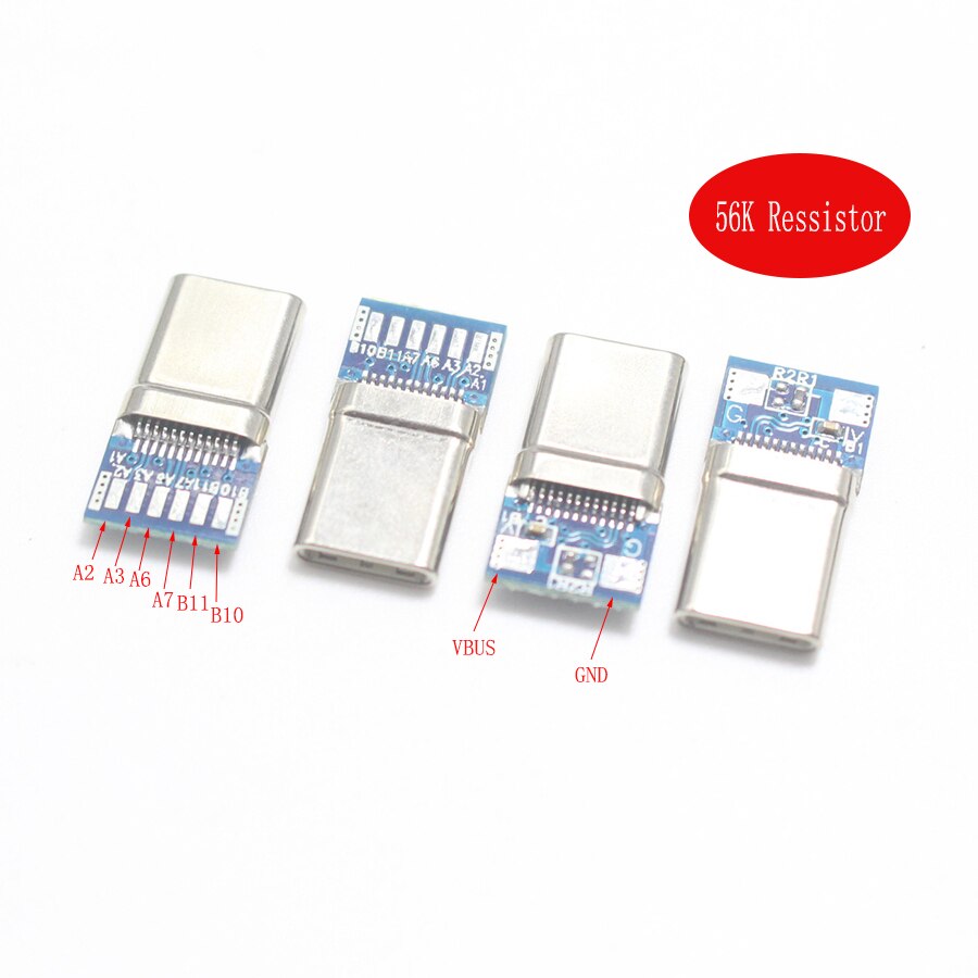 1set DIY 24pin USB-C USB 3.1 Type C USB-C Male sol... – Grandado