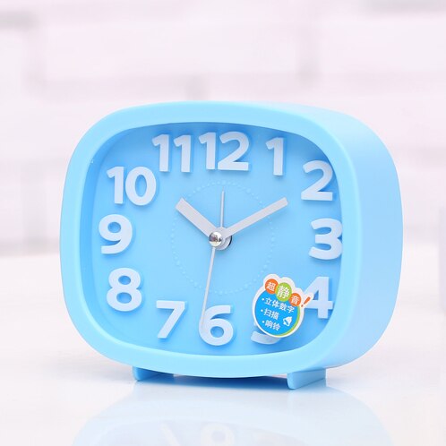 Mute Alarm Clock Student Children Beddroom Bedside... – Grandado