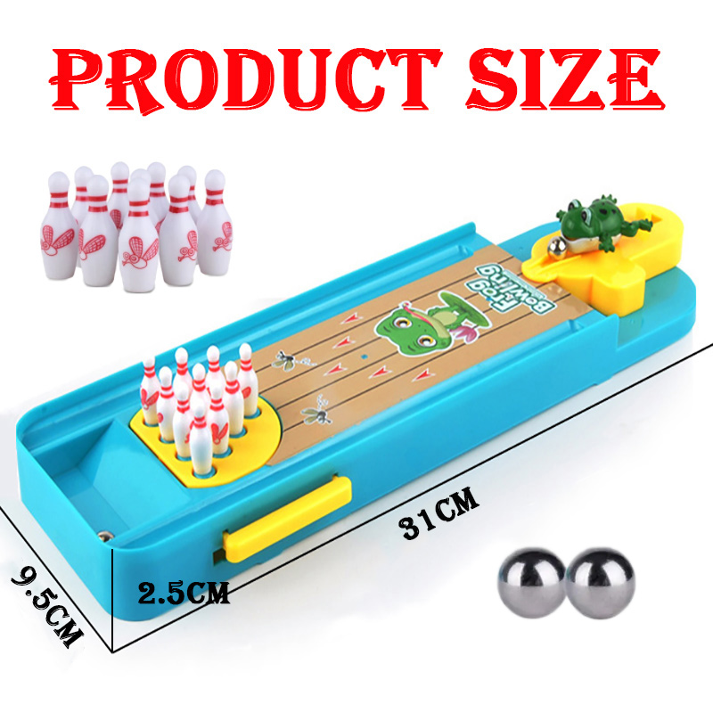 Mini Desktop Bowling Game Toy Funny Indoor Parent-... – Grandado