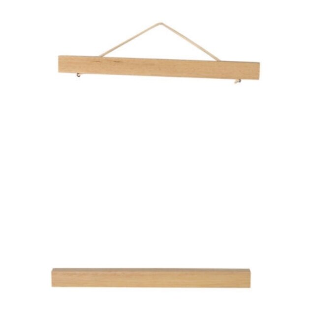 Magnet Teak Wood Pine Hanging Scrolls Wall Art Pho... – Vicedeal