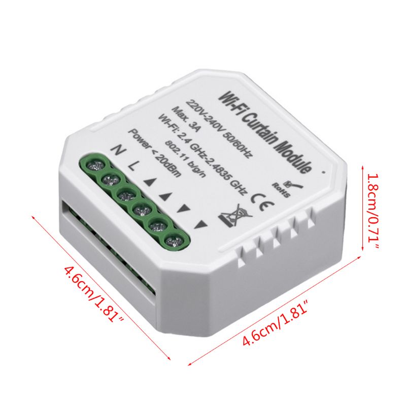 WiFi Smart Curtain Switch Module Roller Blinds Shu... – Vicedeal
