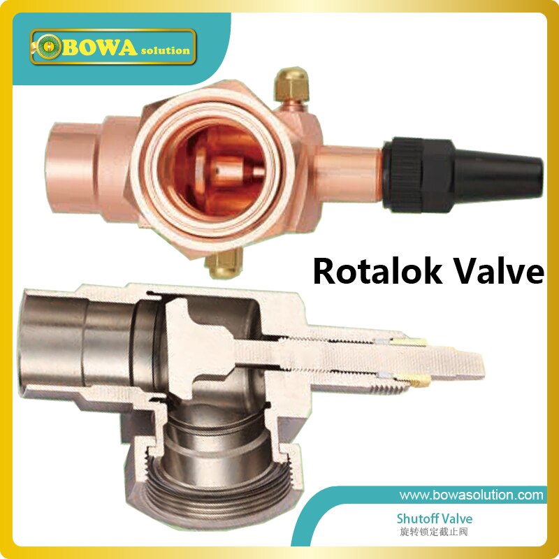Rotalock Valves are typically installed on Compres... – Vicedeal