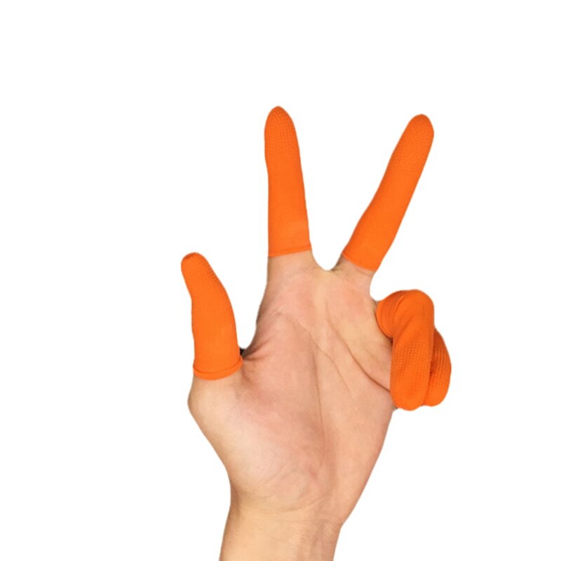 100pcs Latex Finger Golves Antiskid Rubber Finger ... – Vicedeal