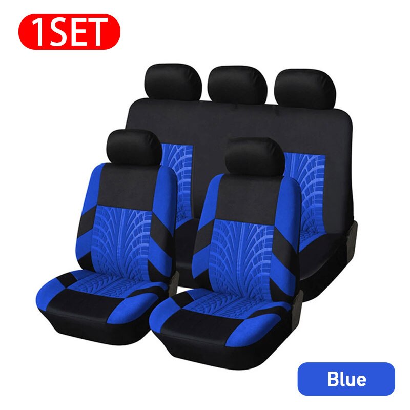 Embroidery Car Seat Covers Set Universal Five Seat... – Grandado