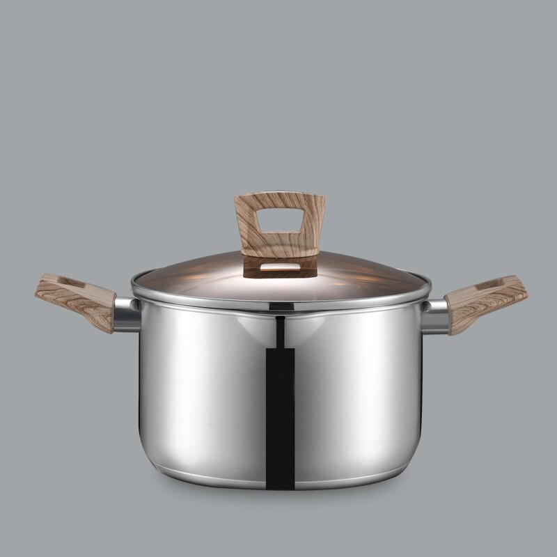 S/M/L 304 Stainless Steel Thicken Soup Stock Pot w... – Grandado