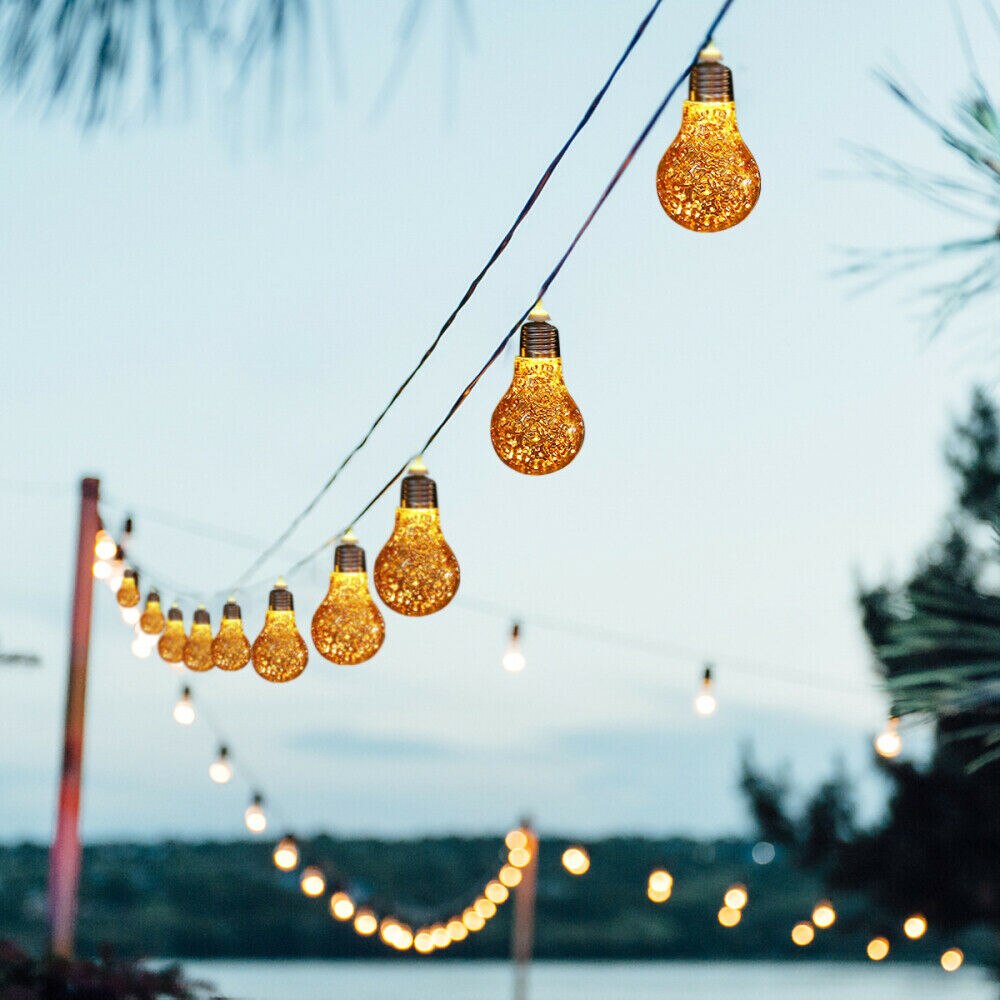 Led Lamp Ball Kerstverlichting Shiny Guirlande Sna... – LovingPrices