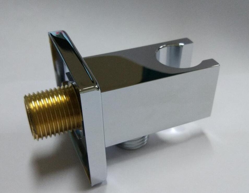Square Hand held Shower Head Wall Outlet Elbow wit... – Grandado
