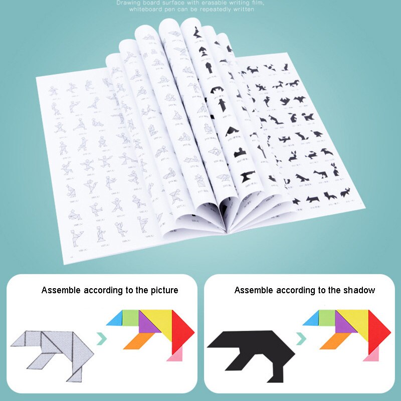 Children's multifunctional magnetic jigsaw puzzle ... – Vicedeal