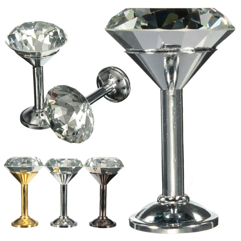 2 stk 45mm krystal vindue væg krog gardin holder t... – Grandado