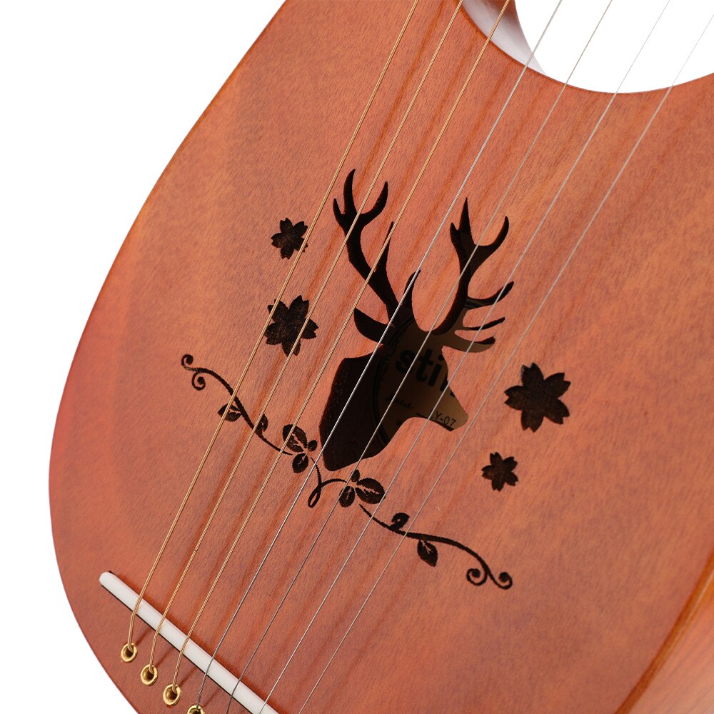 7 Strings 7-String Lyre Harp Lightweight With Tuni... – Vicedeal