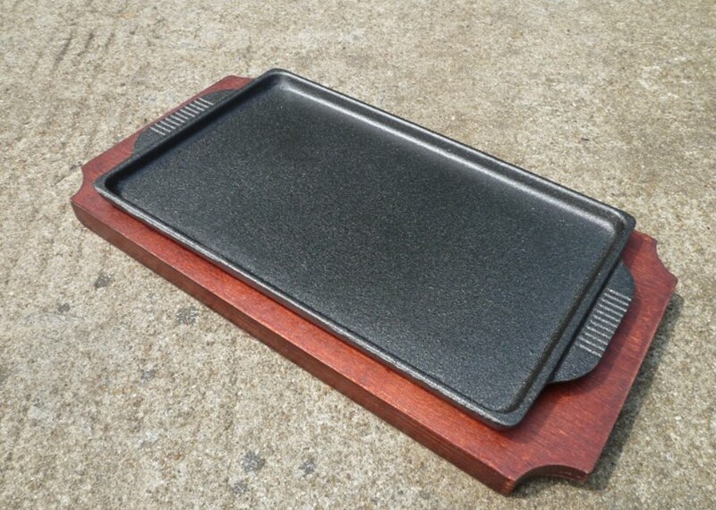 Vegetabilsk olie belægning præ-krydret vendbar stø... – Grandado