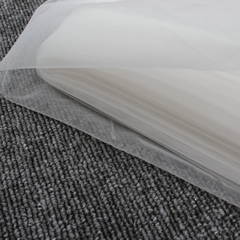 Super fine soft white mesh tulle fabric 150cm wide... – Grandado