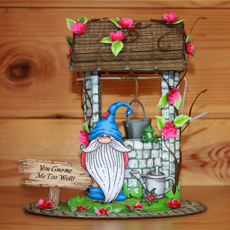 Ch kabouter sjablonen voor diy scrapbooking/fotoal... – Vicedeal