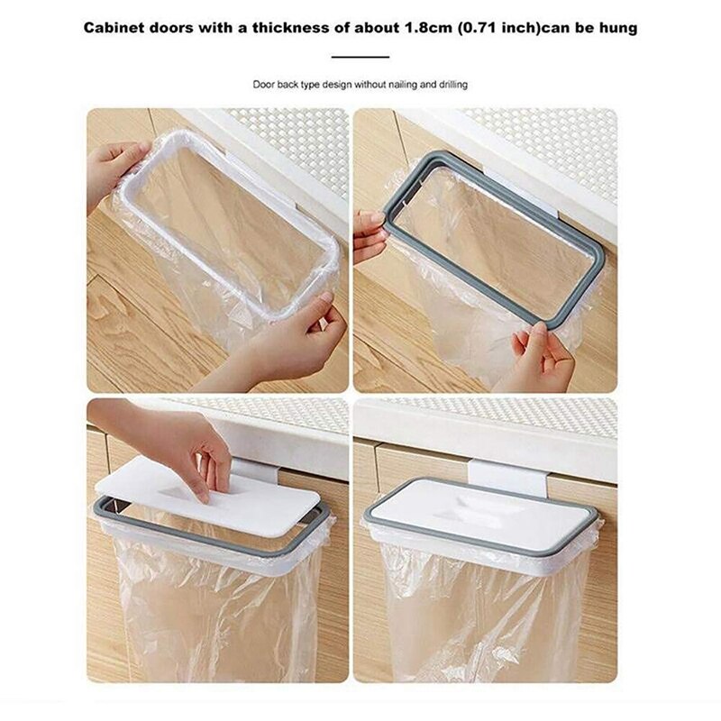 Hanging Garbage Bag Holder,Garbage Bags Rack,Trash... – Vicedeal