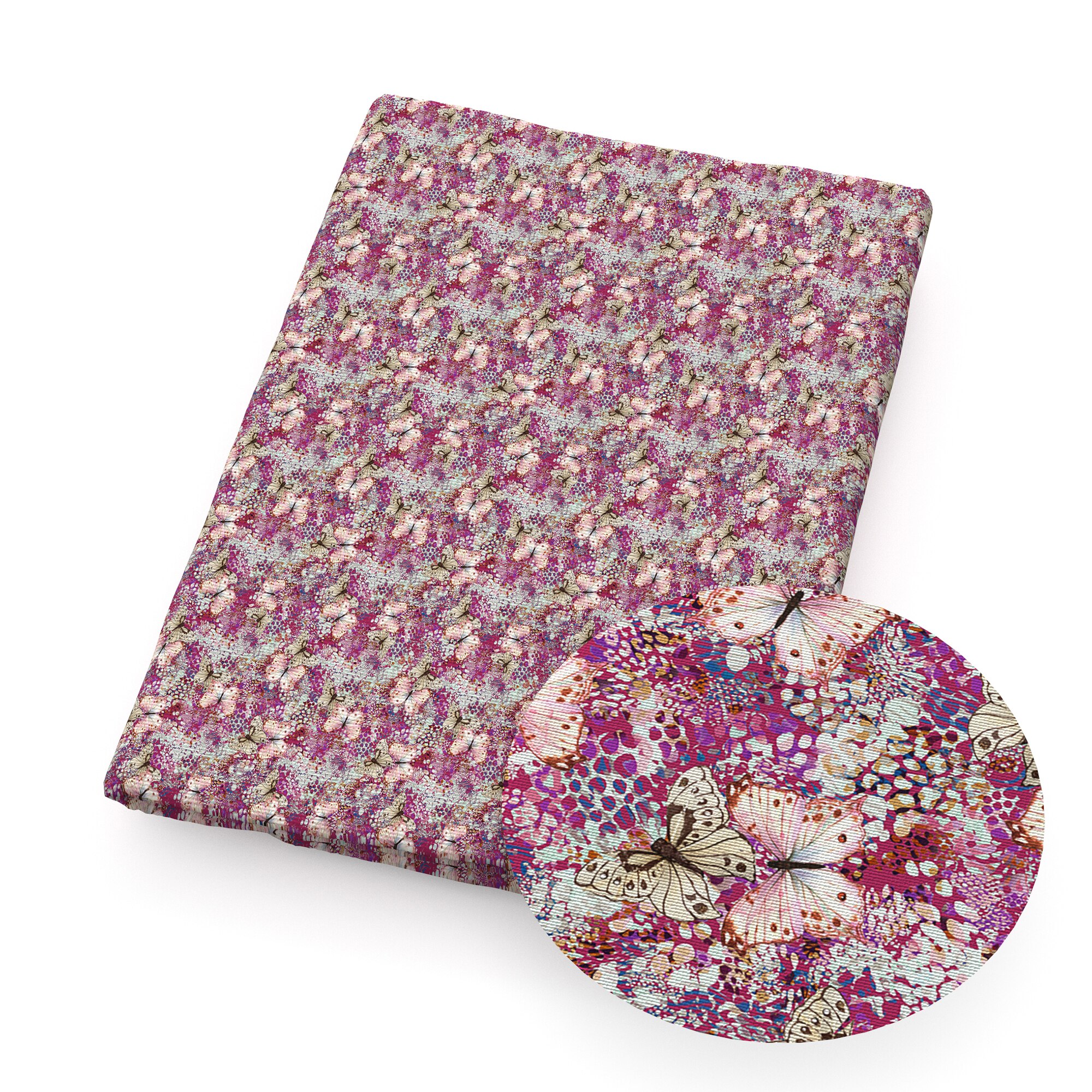 50*145cm Pink Floral Series Printed Polyester Cott... – Vicedeal