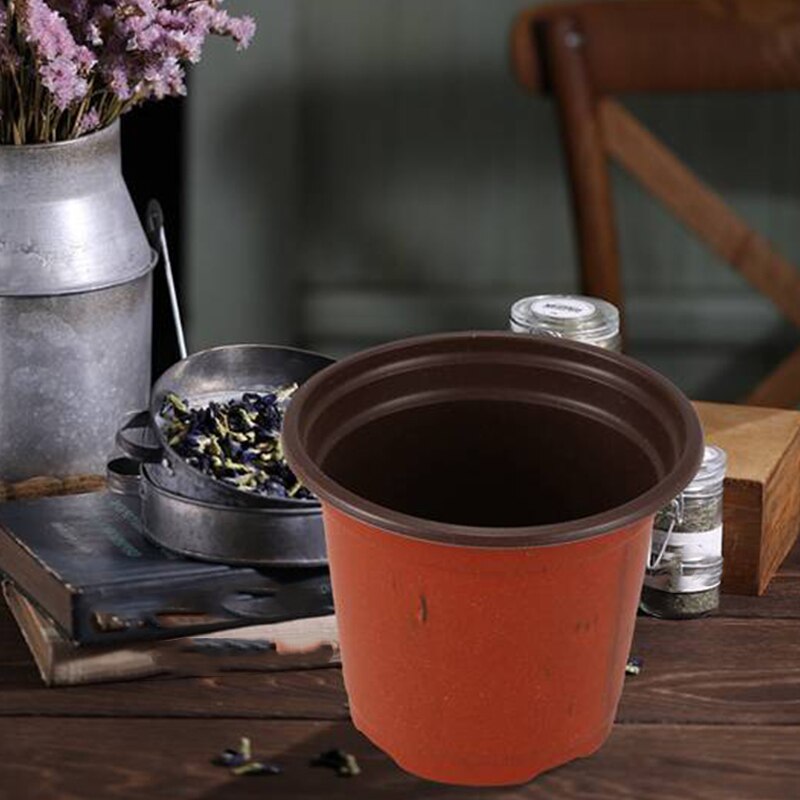 Petits Pots de fleurs ronds 10x9cm pour pépinière,... – Grandado