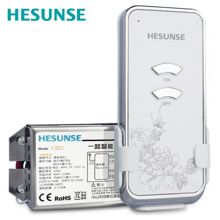 Y-B21 CE RoHS 1Ch RF Digital Wireless Remote Switc... – Vicedeal