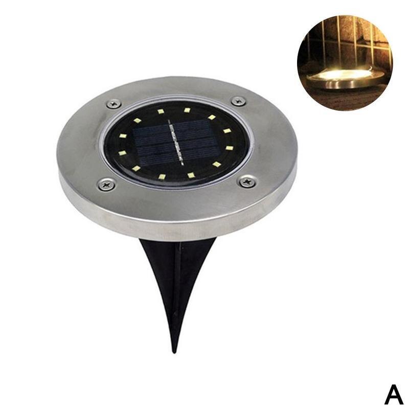 12 Led Solar Ground Light Waterproof Staircase Lig... – Grandado