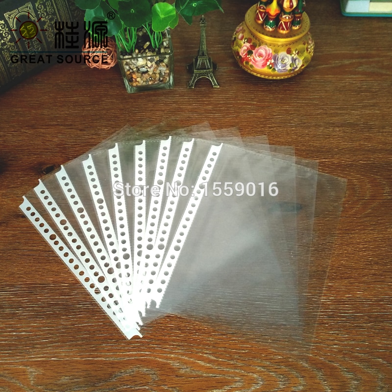 A5 Papier Presentatie Tas 20 Gaten Clear Pp Zakken... – Grandado