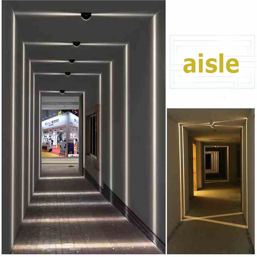 9 W Waterdichte Wandlamp Landschap lichten Outdoor... – Grandado