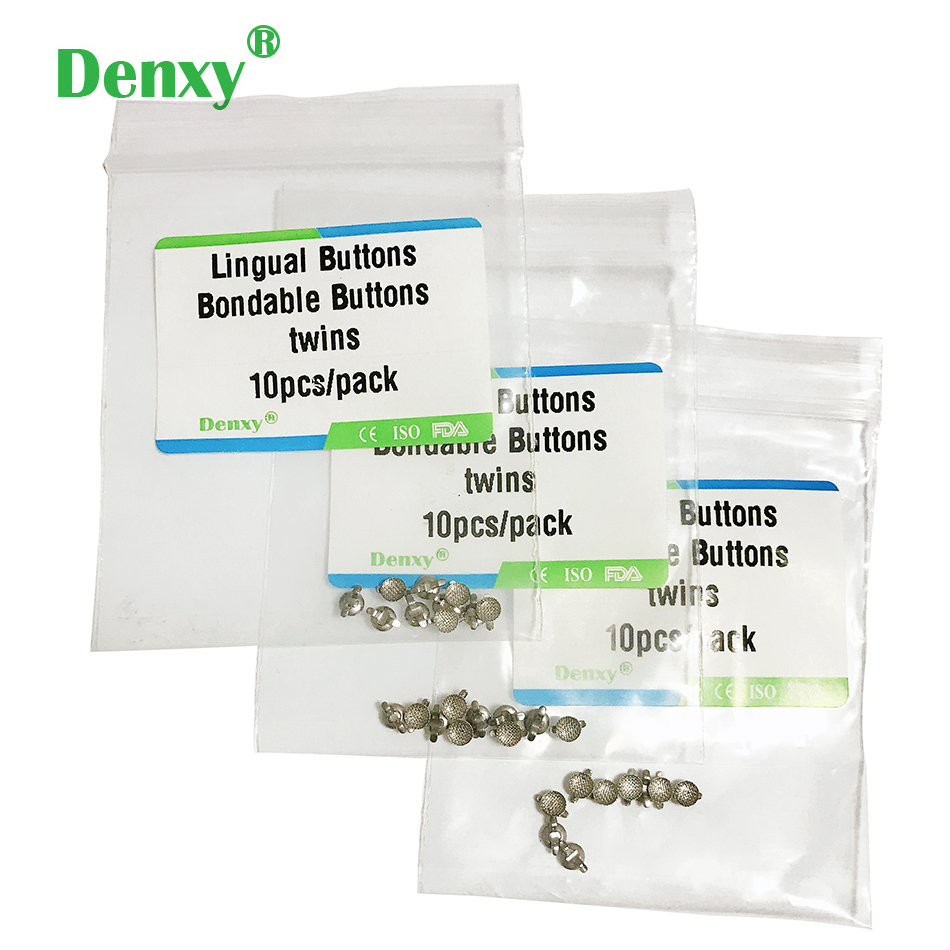20pc Denxy Dental Lingual Button Orthodontic Bonda... – Vicedeal