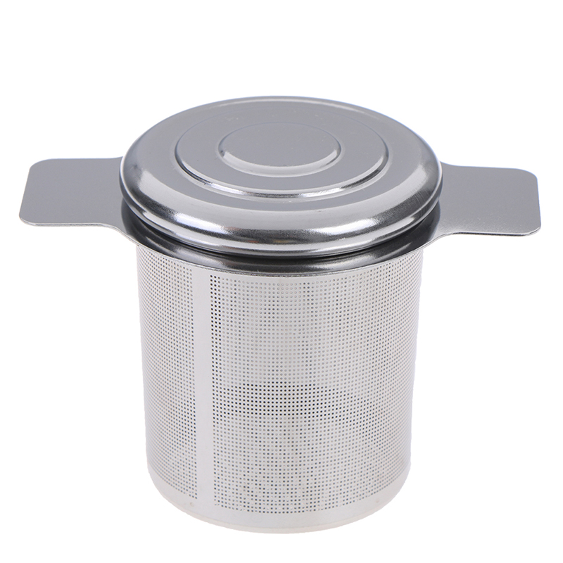 Tea Infuser Stainless Steel With Lid As Drip Tray ... – Vicedeal