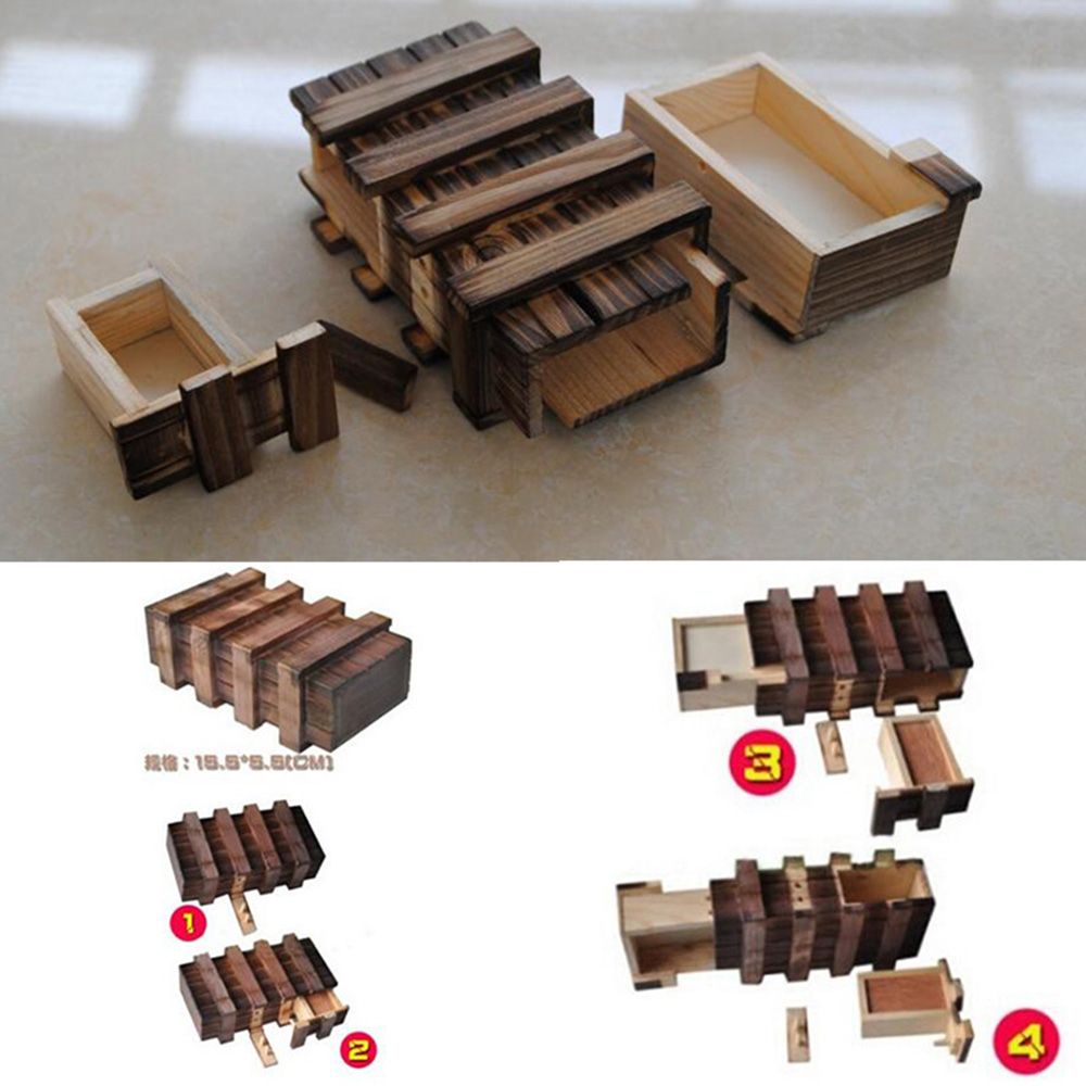 Wooden Magic Puzzle Secret Hide Box Mini Hidden Co... – Vicedeal