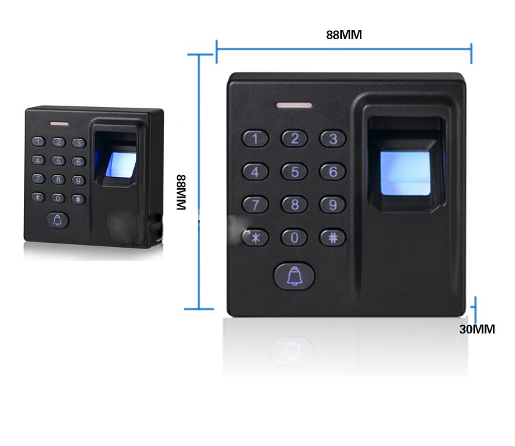 Biometric RFID 125KHZ Fingerprint Access Controlle... – Grandado