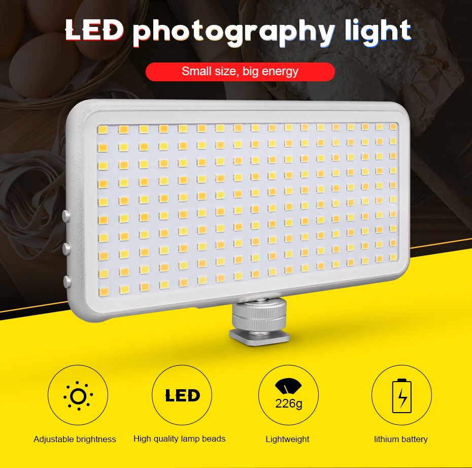 PALO Rechargeable Fill Light LCD Display travel fi... – Vicedeal