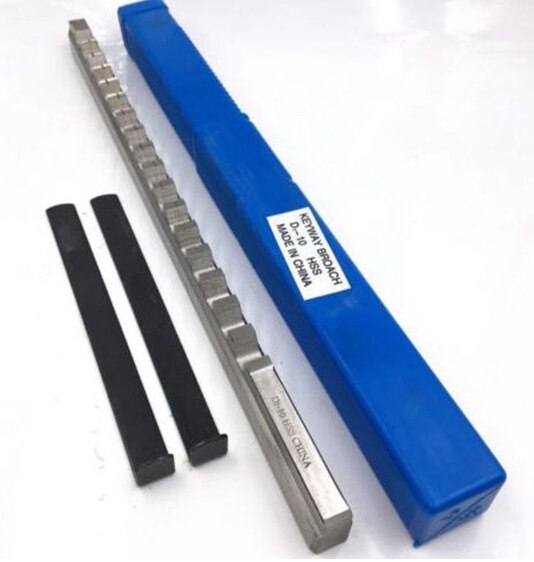 Keyway Broach Cutting Tool Metric Size 10mm D Push... – Vicedeal