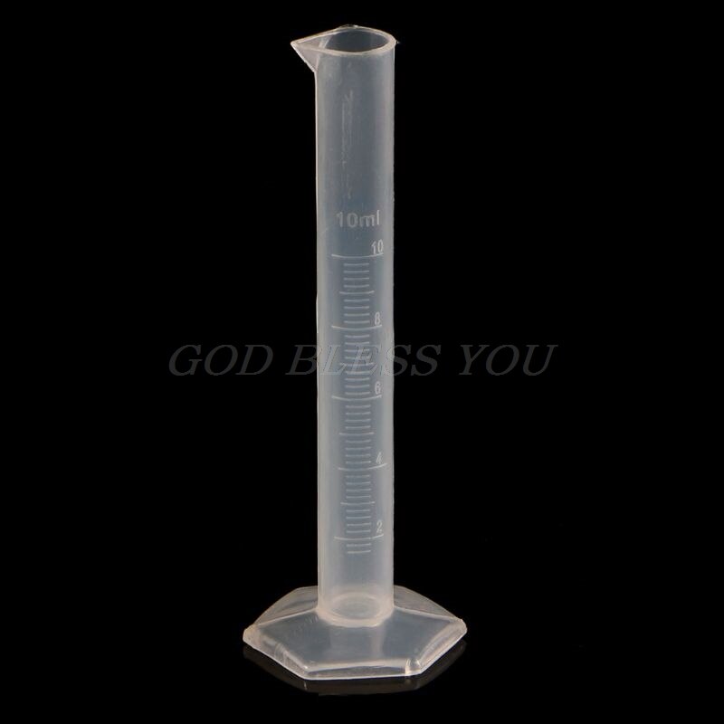Plastic Measuring Cylinder Trial Liquid Tube Labor... – Vicedeal