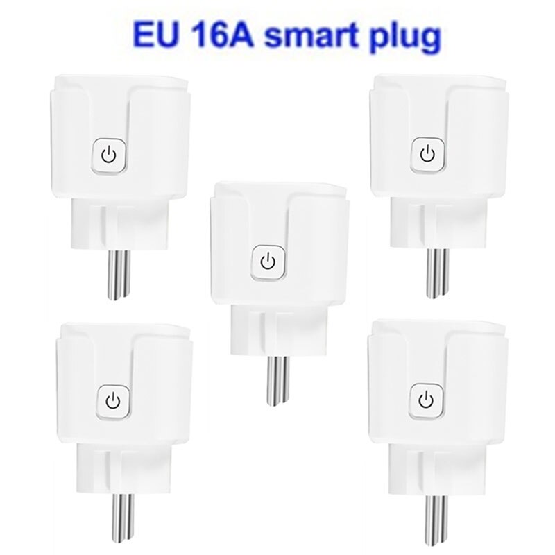 Wifi Smart Socket Eu 16a Power Monitor Timing Func Grandado