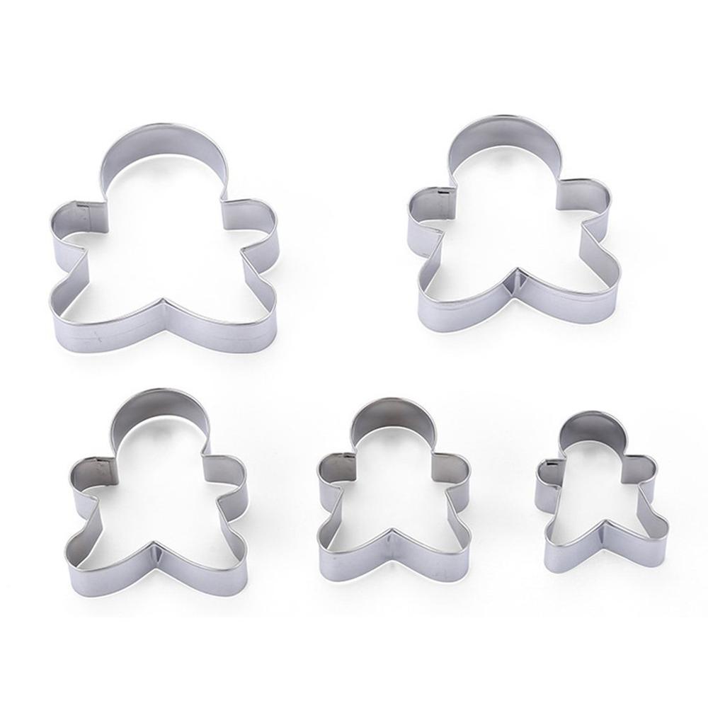 5pcs/set Christmas Cookie Cutter Tools Stainless S... – Grandado