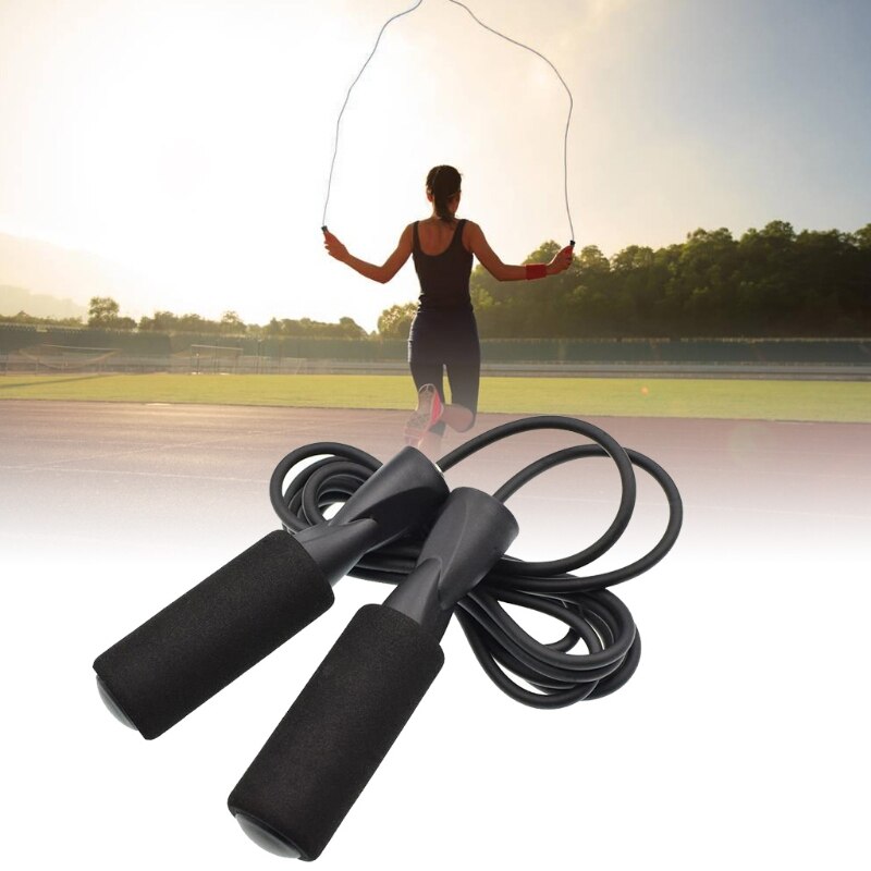 Q1QD Jump Ropes Plastic Rope Jump Handle Speed Ski... – Vicedeal