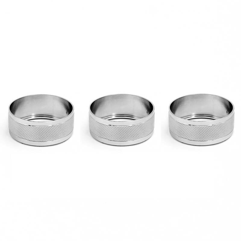 3PCS Anodized Aluminum AC Climate Control Knob Rin... – Grandado