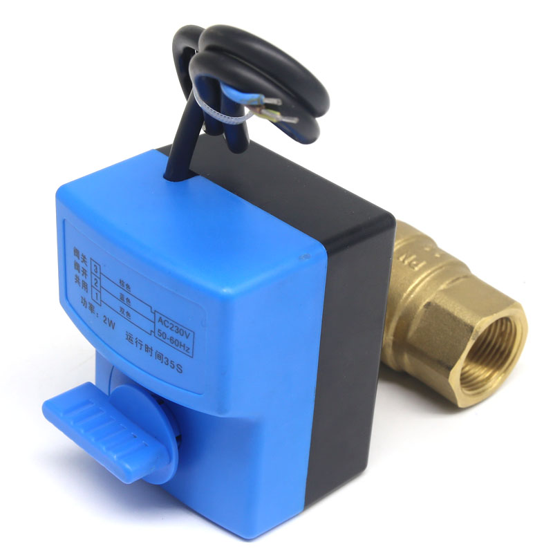 DN25(G1.0") AC220V electric actuator brass ba... – Grandado